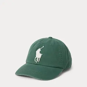 Ralph Lauren Ralph Lauren Big Pony Twill Cap Washed Forest