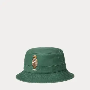 Ralph Lauren Polo Bear Twill Bucket Hat - New Forest