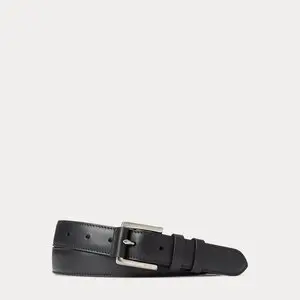 Ralph Lauren Calfskin Dress Belt - Black