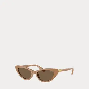 Ralph Lauren Polo Cat-eye Sunglasses - Shiny Brown