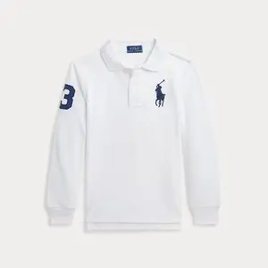 Ralph Lauren Big Pony Mesh Long-sleeve Polo
