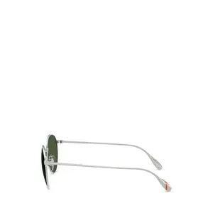 Ralph Lauren Heritage Rowing-stripe Sunglasses - Brushed Silver
