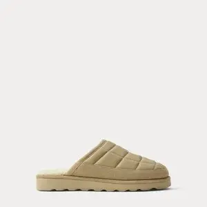 Ralph Lauren Embroidered Slides Slipper