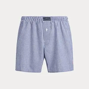 Ralph Lauren Classic Woven Cotton Boxer Blue Gingham