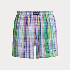 Ralph Lauren Classic Woven Cotton Boxer - Greendale Plaid