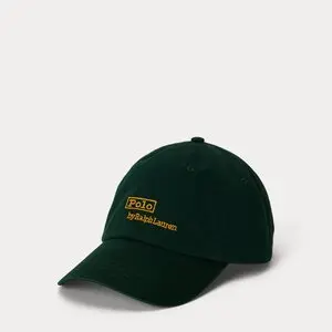 Ralph Lauren Logo-embroidered Twill Cap - College Green