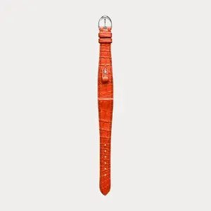 Ralph Lauren Petite Stirrup Alligator Watch Strap