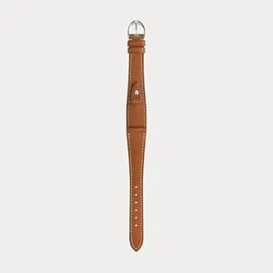 Ralph Lauren Petite Stirrup Calfskin Watch Strap - Tan