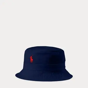 Ralph Lauren Cotton Chino Bucket Hat - Newport Navy