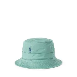Ralph Lauren Ralph Lauren Cotton Chino Bucket Hat Seafoam