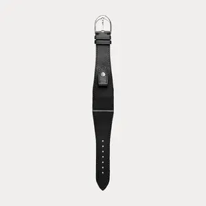Ralph Lauren Large Stirrup Calfskin Strap - Black