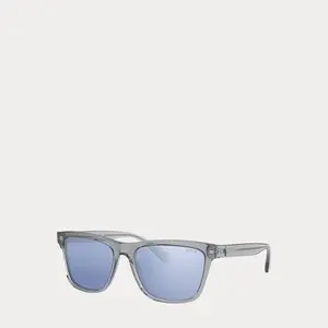 Ralph Lauren Ralph Lauren Square Sunglasses Shiny Transparent Grey