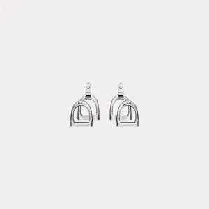 Ralph Lauren Double-stirrup Drop Earrings