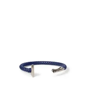 Ralph Lauren Braided Antiqued Brass Polo Mallet Cuff