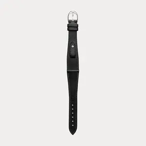 Ralph Lauren Stirrup Calfskin Watch Strap - Black