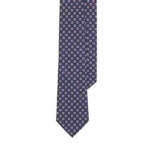 Ralph Lauren Square-print Silk Twill Neck Tie