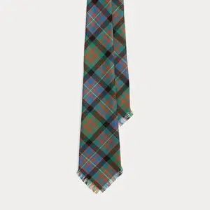 Ralph Lauren Ralph Lauren Plaid Wool Neck Tie Blue Multi