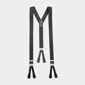 Ralph Lauren Alligator-trimmed Suspenders