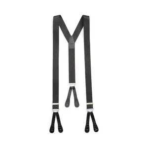 Ralph Lauren Alligator-trimmed Suspenders