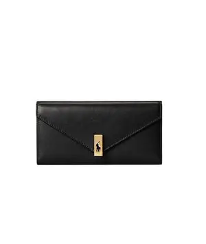 Ralph Lauren Polo Id Leather Wallet - Black