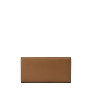 Ralph Lauren Polo Id Leather Wallet - Tan
