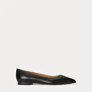 Ralph Lauren Loraine Ballet Flat - Black