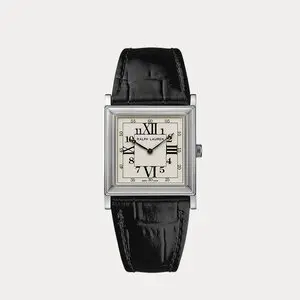 Ralph Lauren 867 28 Mm Watch - White Dial