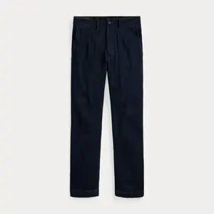 Ralph Lauren Indigo Herringbone Officer's Pant