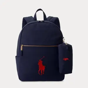 Ralph Lauren Big Pony Canvas Backpack