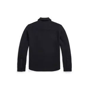 Ralph Lauren Birdseye Jacquard Wool Workshirt Sweater