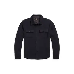 Ralph Lauren Birdseye Jacquard Wool Workshirt Sweater