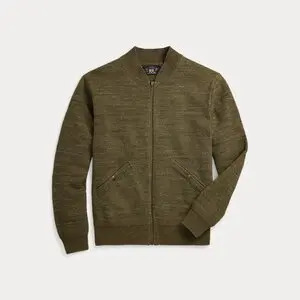 Ralph Lauren Cotton-wool Full-zip Sweater