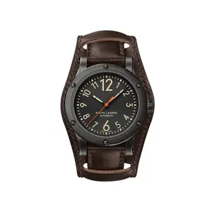 Ralph Lauren 42 Mm Aged Steel Watch