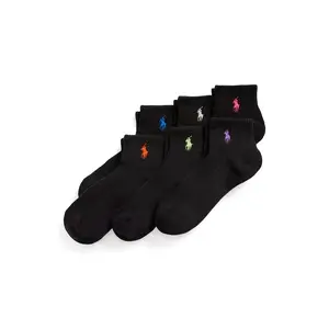 Ralph Lauren Quarter-crew Socks 6-pack - Bast