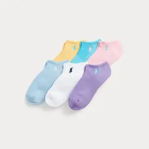 Ralph Lauren Low-cut Ankle Socks 6-pack - Assorted