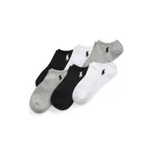 Ralph Lauren Low-cut Ankle Socks 6-pack - Ghast