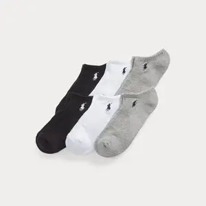 Ralph Lauren Cotton-blend Low-cut Socks 6-pack - Multi