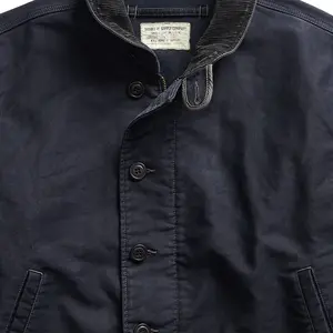Ralph Lauren Corduroy-collar Cotton Deck Jacket - Dark Navy