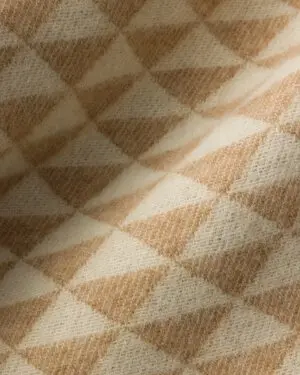 Prada Symbole Double Wool And Cashmere Stole - Neutral