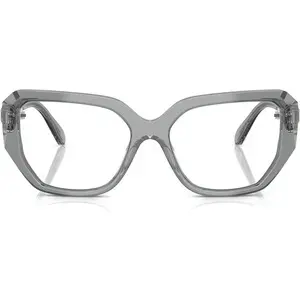 SWAROVSKI Geometric Eyeglasses - Transparent Grey