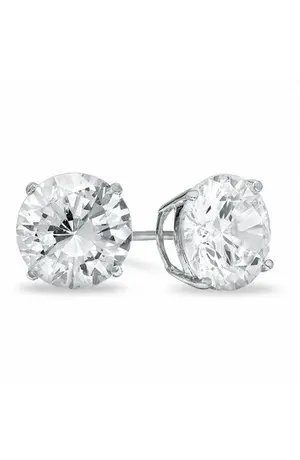 DONATELLO GIAN Sterling Cubic Zirconia Stud Earrings