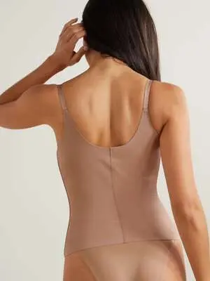 Spanx Spanxsupersculpt Totalcontour Open-bust Camisole