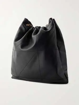 Saint Laurent Jamie Shopping Leather Shoulder Bag - Black