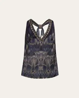 Camilla V-neck Top