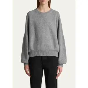 Khaite Margaux Cashmere Sweater - Putty