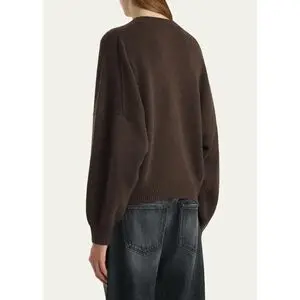 Khaite Margaux Cashmere Sweater - Putty