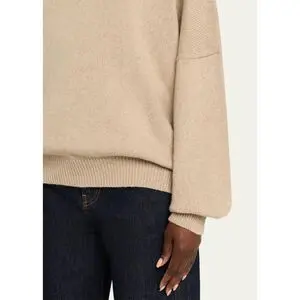 Khaite Margaux Cashmere Sweater - Putty