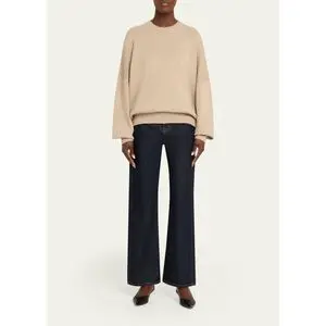 Khaite Margaux Cashmere Sweater - Putty