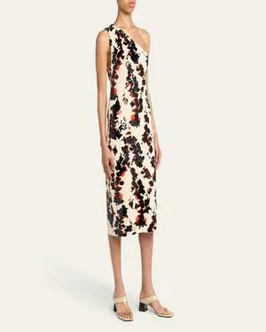 Bottega Veneta Marella Leather Thong Sandals