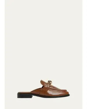 Bottega Veneta Bottega Veneta Astaire Knot Loafer Mules Brown